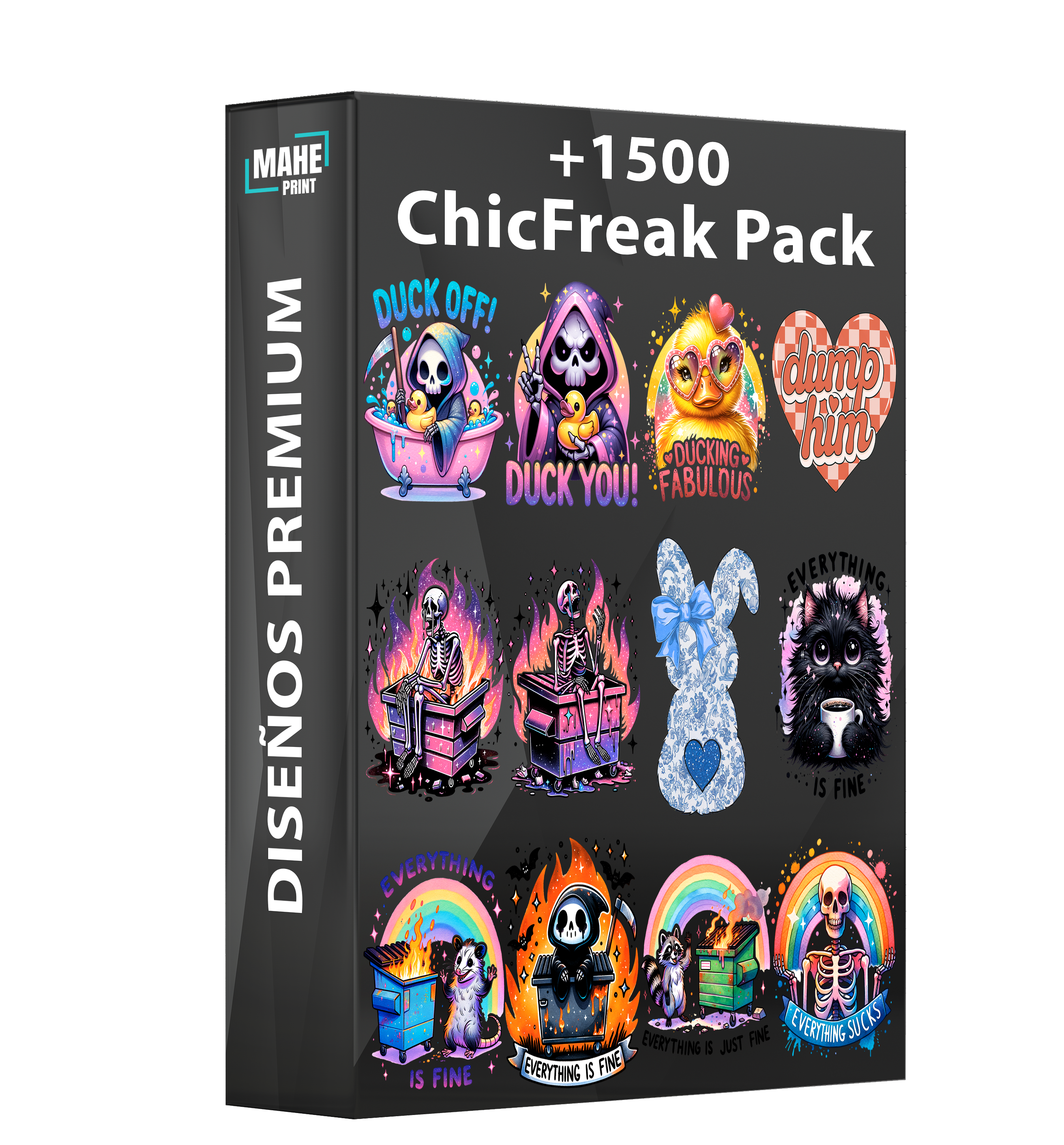 ChicFreak Pack +1500 – Mahe Print