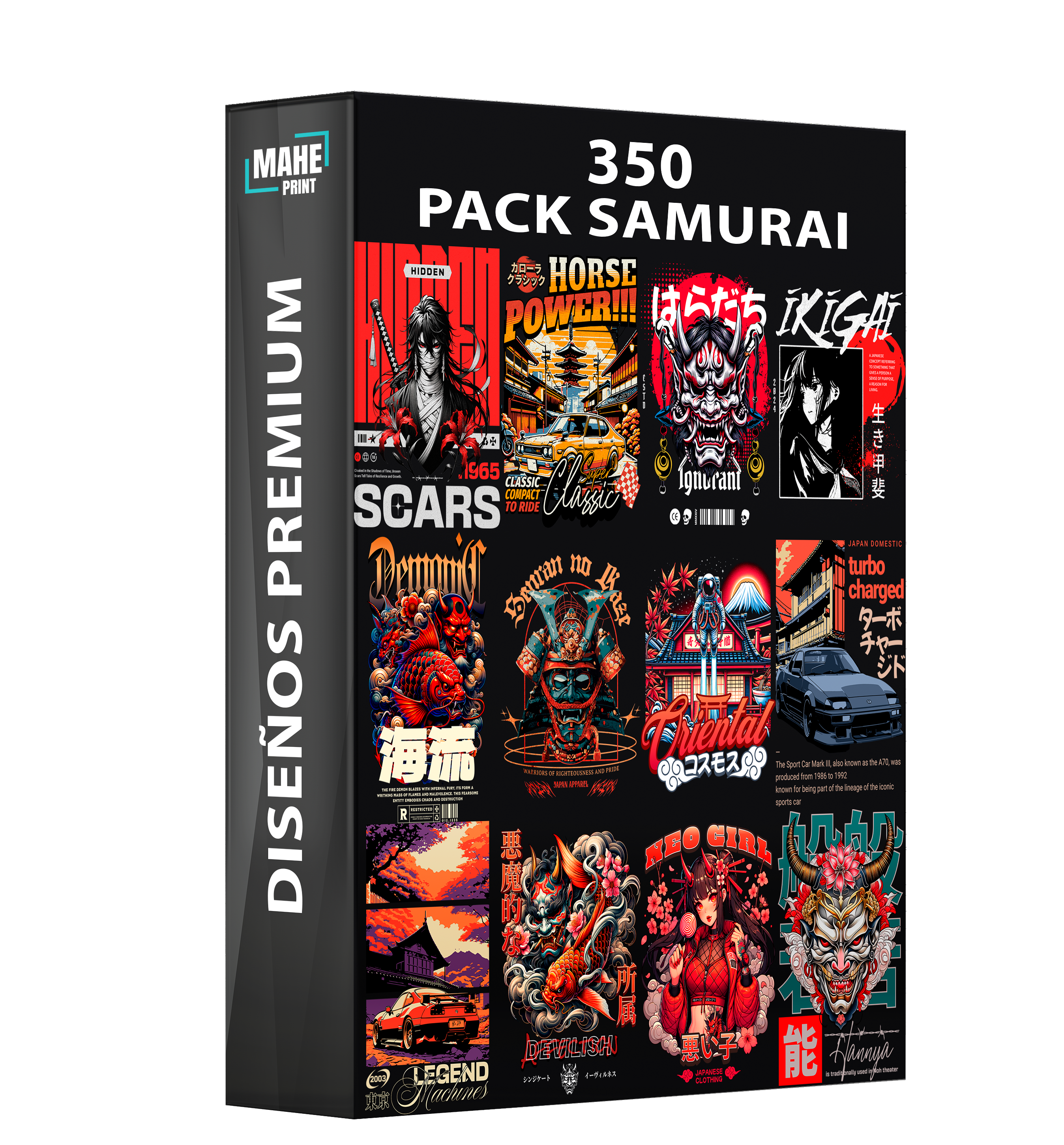Pack Samurai – Mahe Print