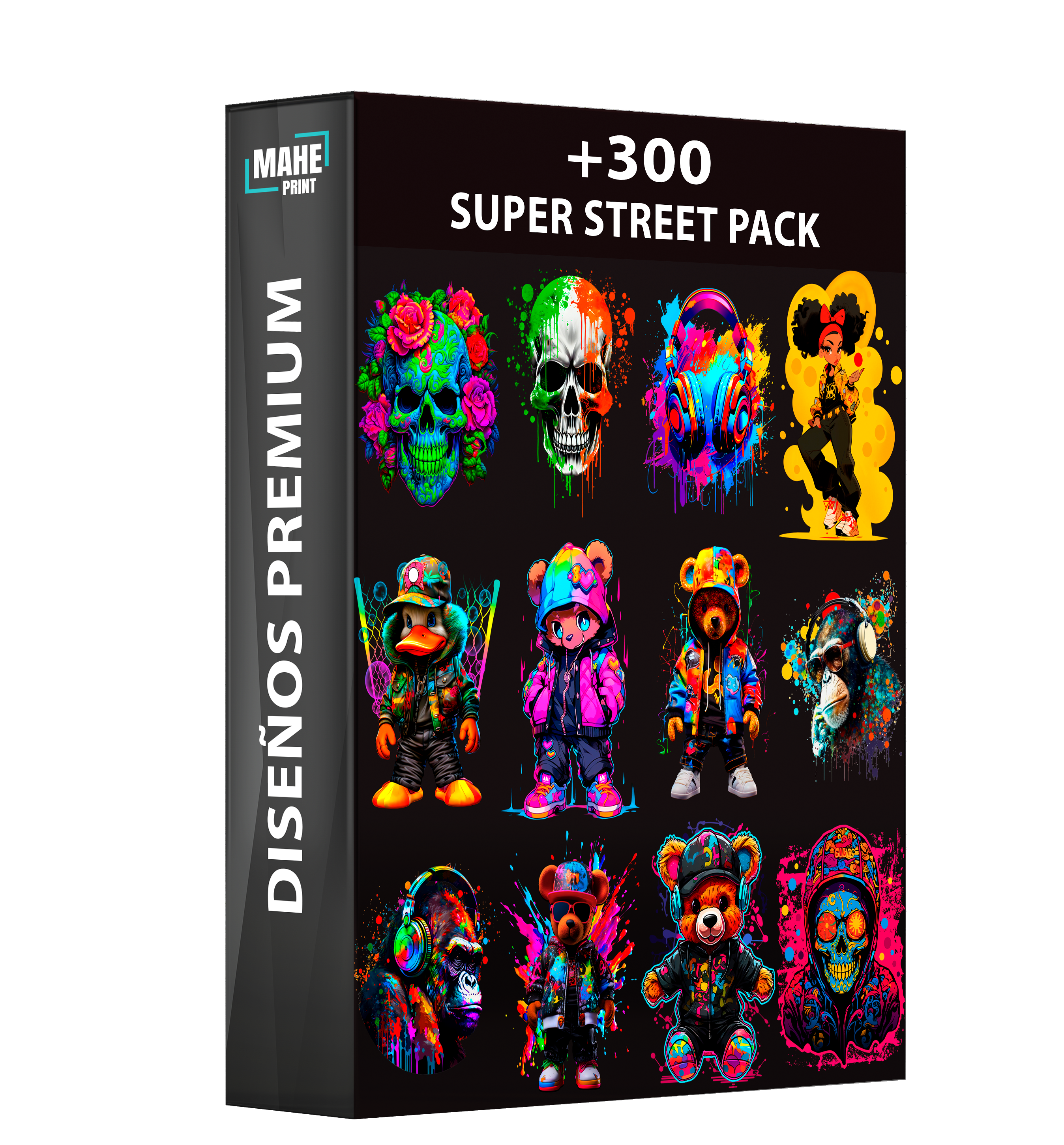 Super Street Pack +300 – Mahe Print