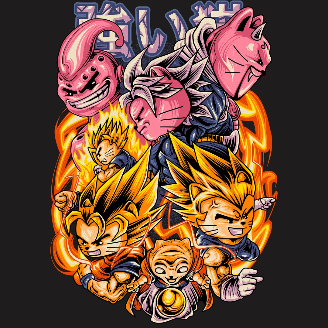 Dragon Ball Cat – Mahe Print